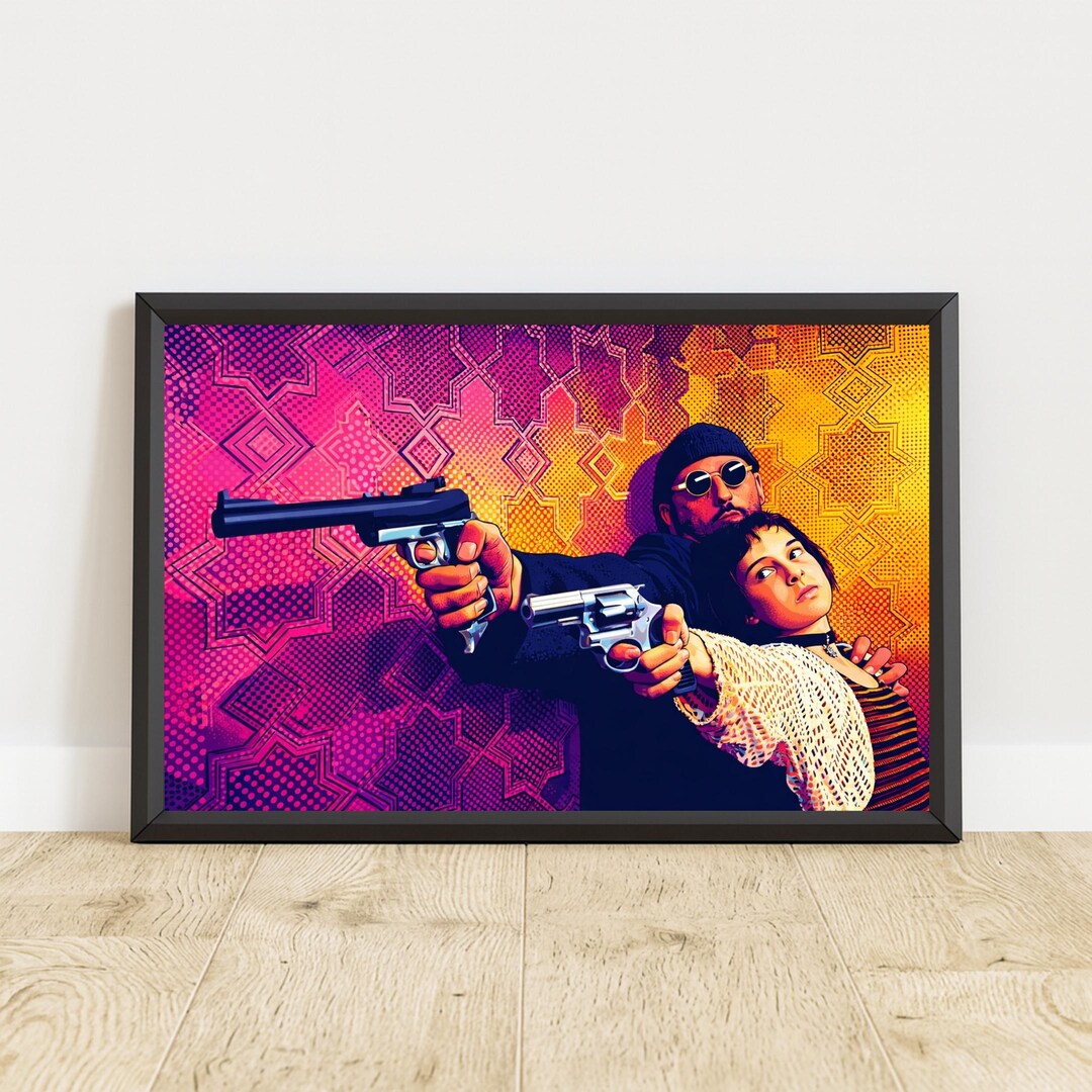 Léon Poster, Léon Print, Léon Wall Art, Léon the Professional, Movie ...