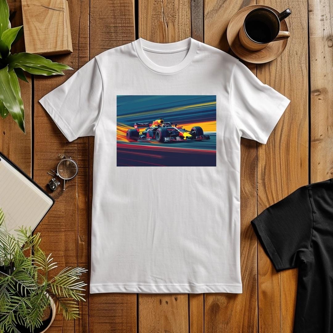 Formula 1 T-shirt, Formula 1 Tee, Formula 1 Clothes, Motorsport T-shirt ...