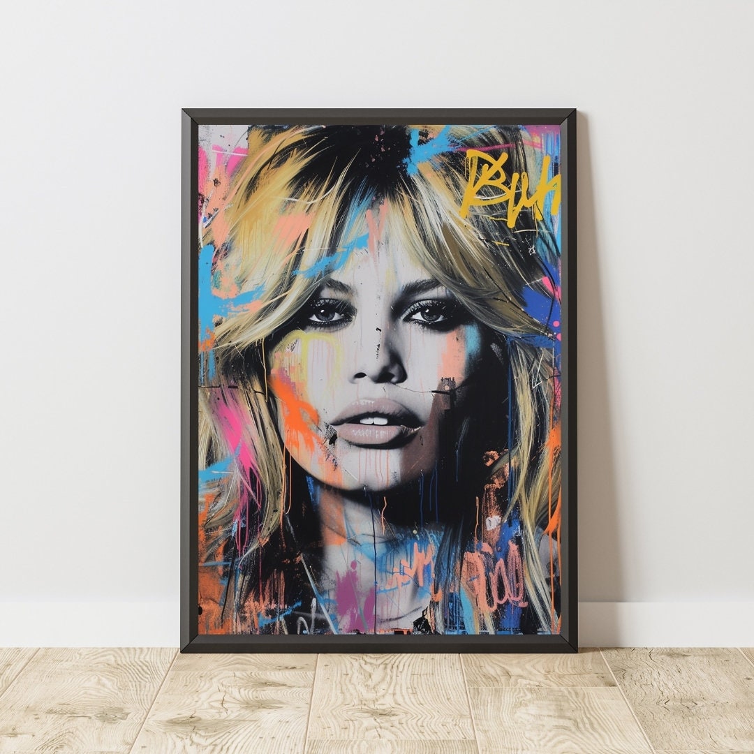 Brigitte Bardot Poster, Brigitte Bardot Print, Brigitte Bardot Wall Art ...