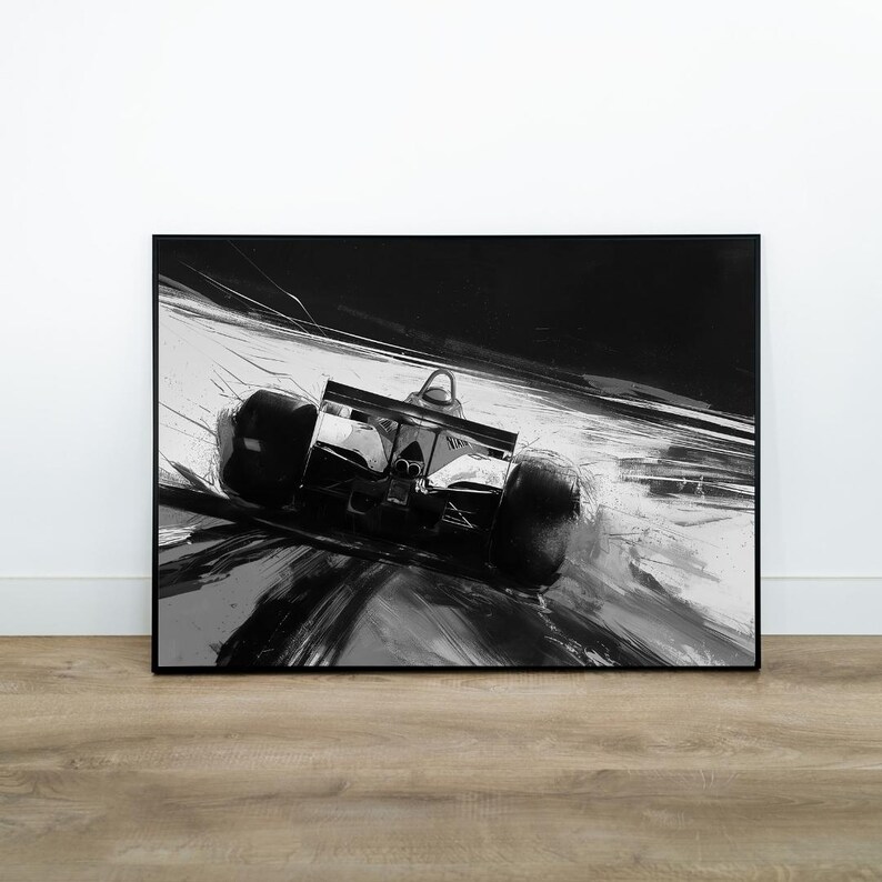 Formula 1 Poster, Formula 1 Print, Formula 1 Wall Art, Formula One ...