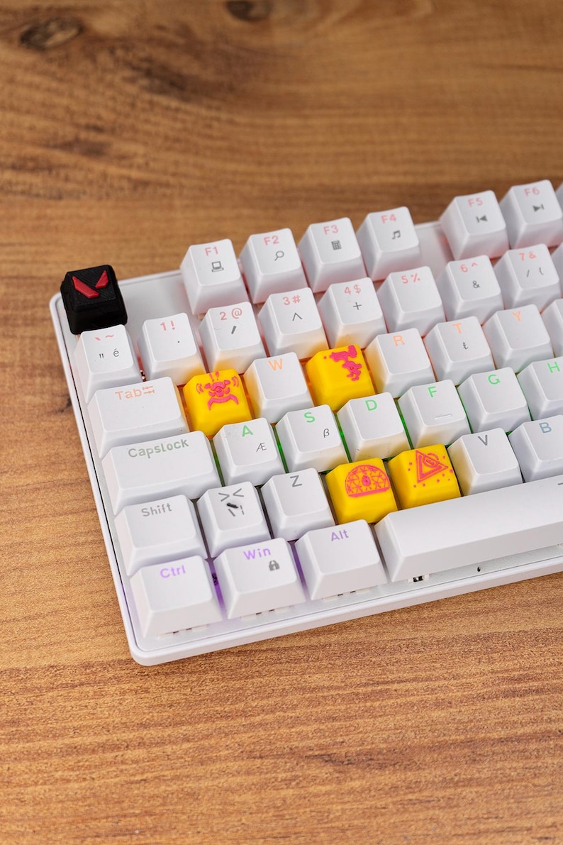 Valorant Keycaps Agent Skills Keycaps Cherry MX Switches Gekko Harbor ...