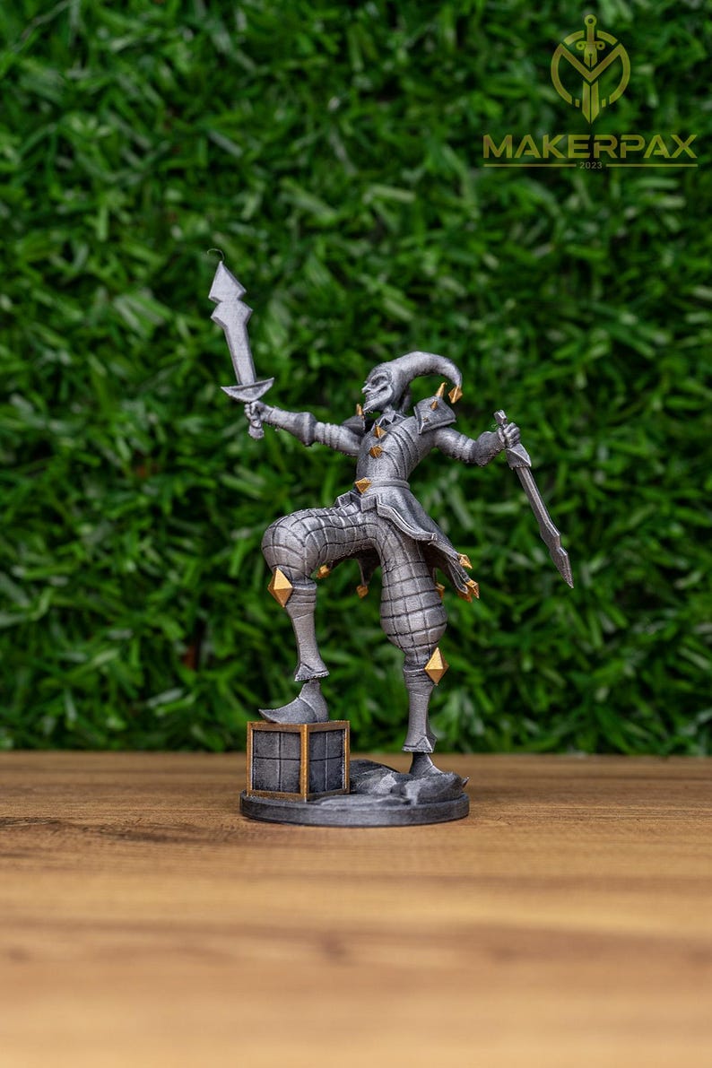 League of Legends Shaco, 3D Printed Figure, League of Legends Figurines ...