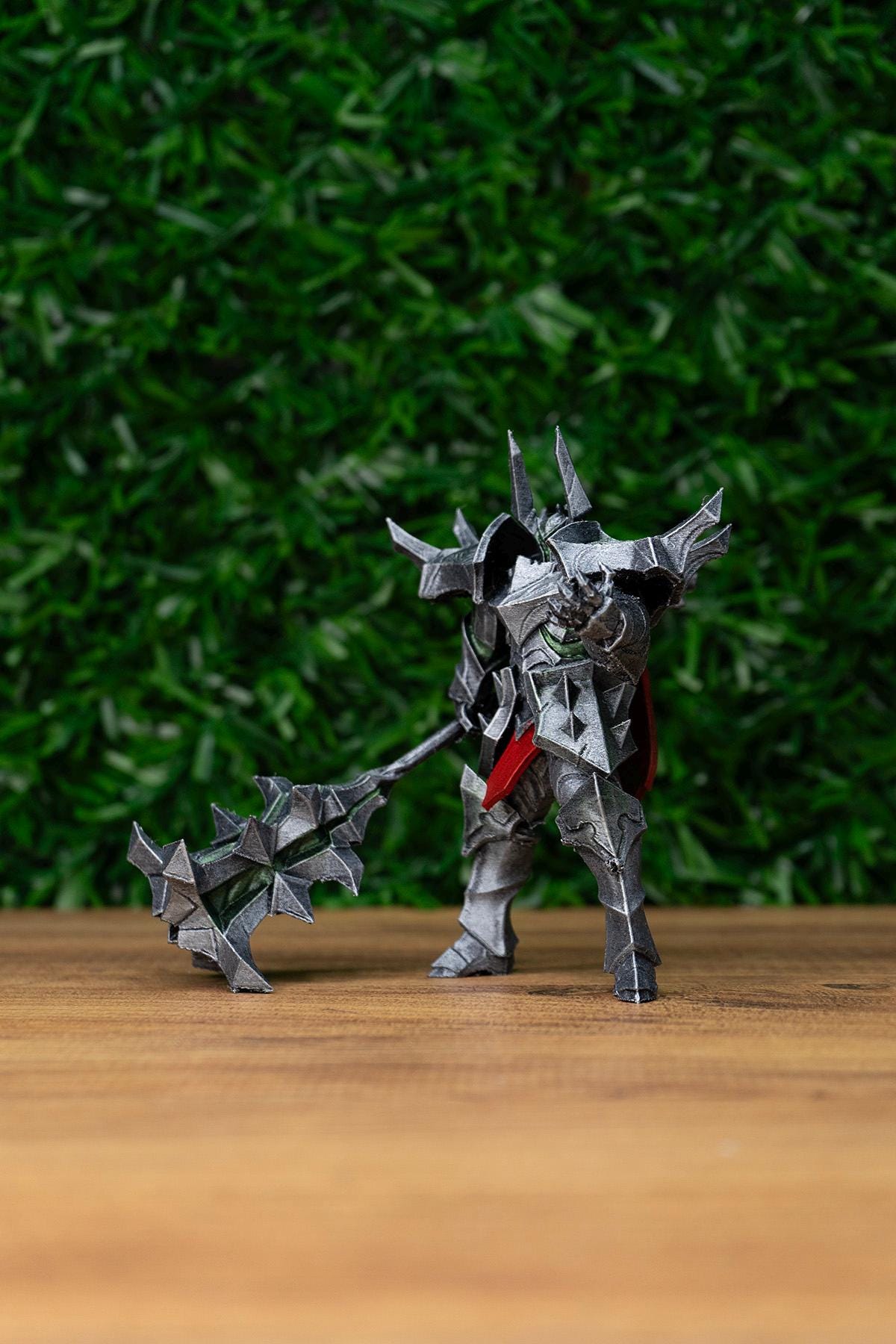 Mordekaiser Figure: League of Legends 3D Printed Metallic Acrylic - Etsy