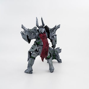 Mordekaiser Figure: League of Legends 3D Printed Metallic Acrylic - Etsy