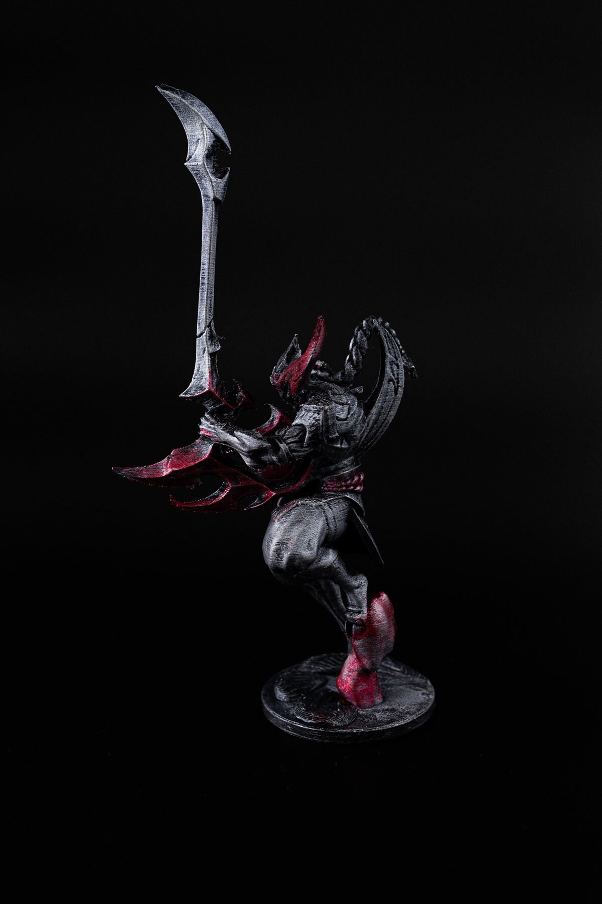 League of Legends Kayn Figurine: Metallic Acrylic Paint, 18cm - Etsy