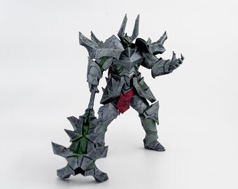 League of Legends Project Mordekaiser 3D Printed Figure League of ...