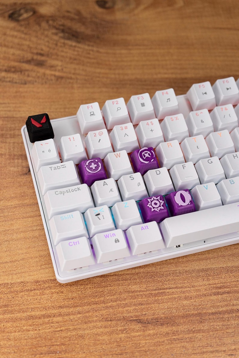 Valorant Keycaps Agent Skills Keycaps Cherry MX Switches Phonix Raze ...