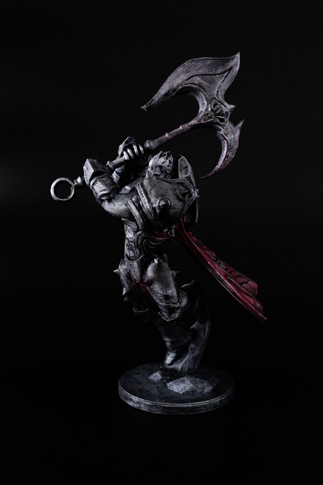 League of Legends Darius 3D Printed Figurines Painted With Metallic ...