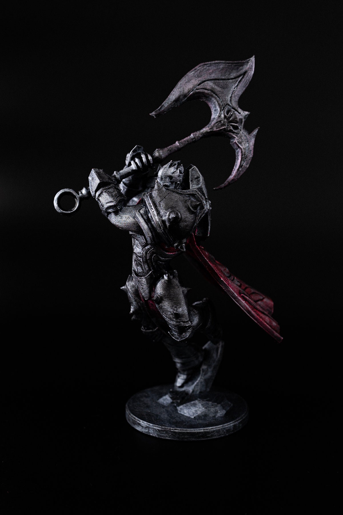 League of Legends Darius 3D Printed Figurines Painted With Metallic ...