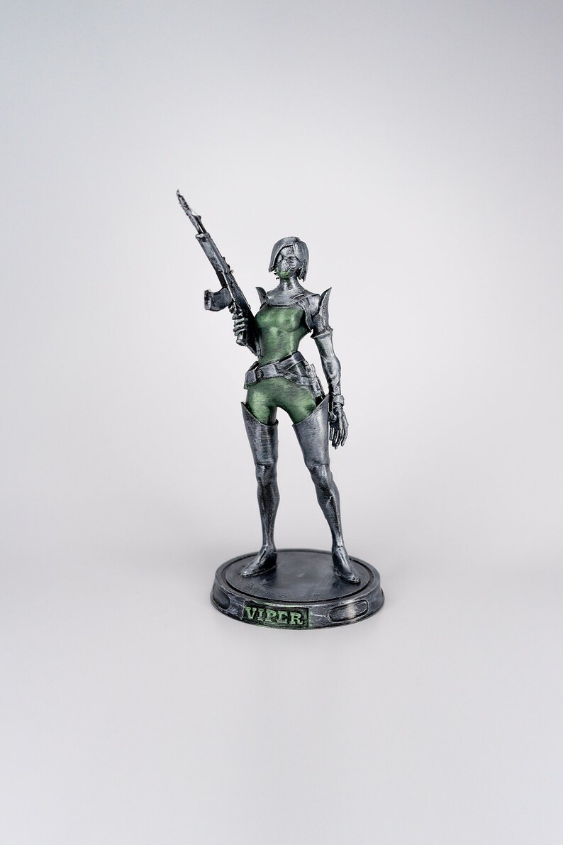 Valorant - Figuras de Valorant: Viper, Reyna, Jett, Chamber, Raze, Fade ...