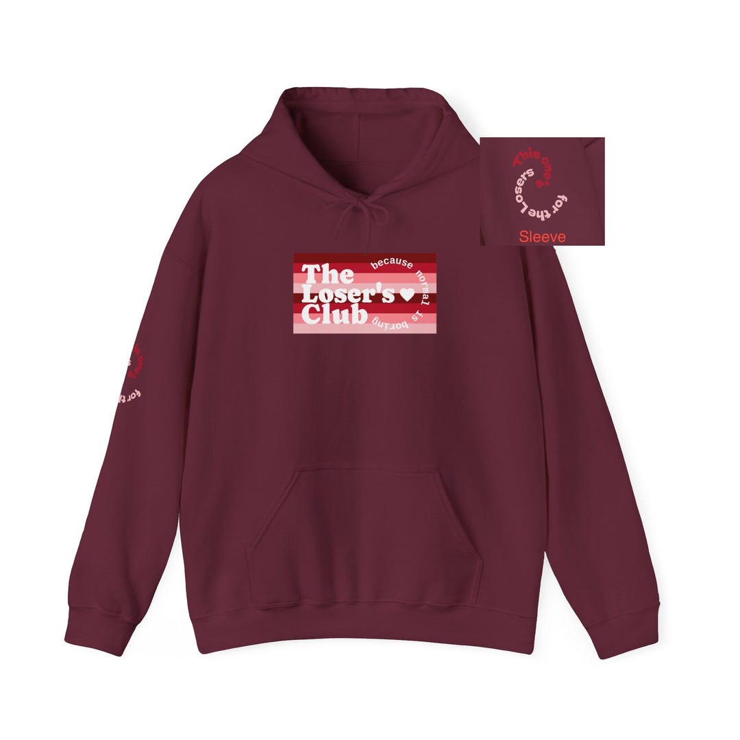 The Loser's Club | Red Gradient Hearts Graphic | Normal is Boring ...