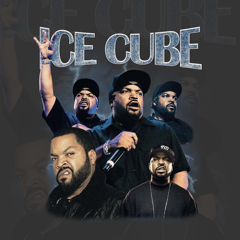 İCE CUBE T Shirt Design PNG Instant Download 300 Dpı Png - Etsy