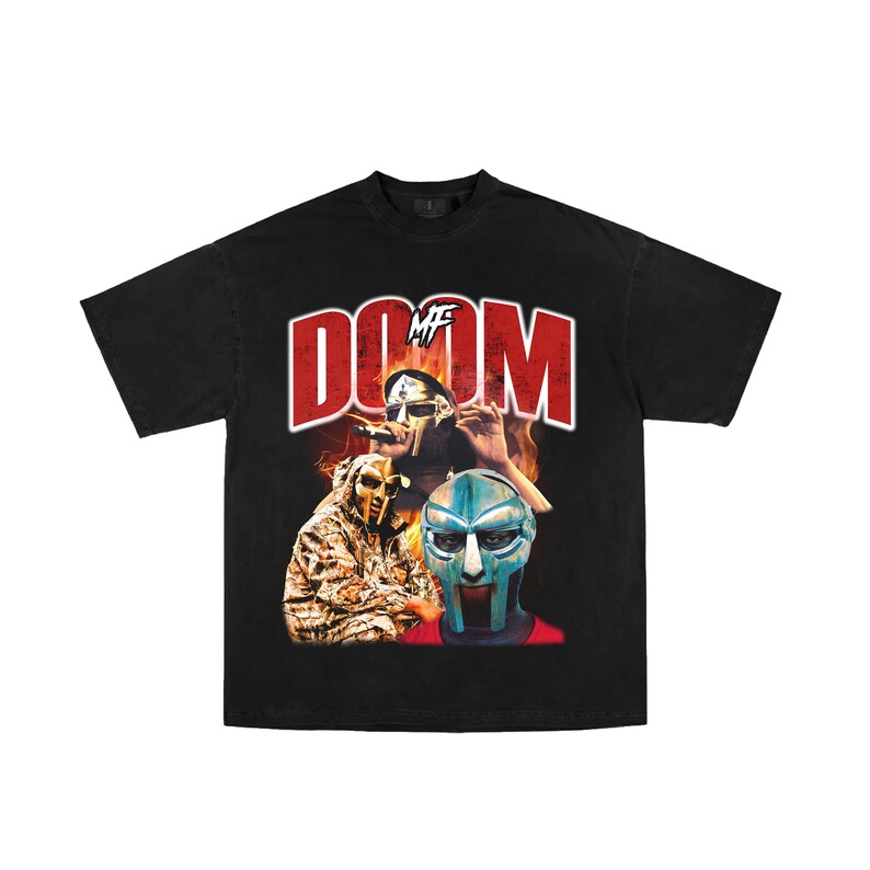 MF Doom T Shirt Design PNG Instant Download 300 Dpı Png - Etsy