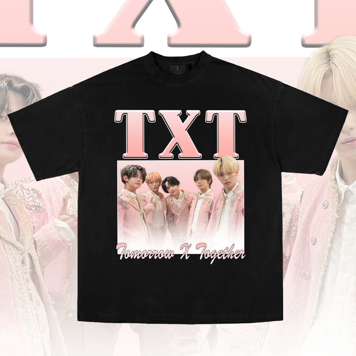 TXT T Shirt Design PNG Instant Download 300 Dpı Png - Etsy