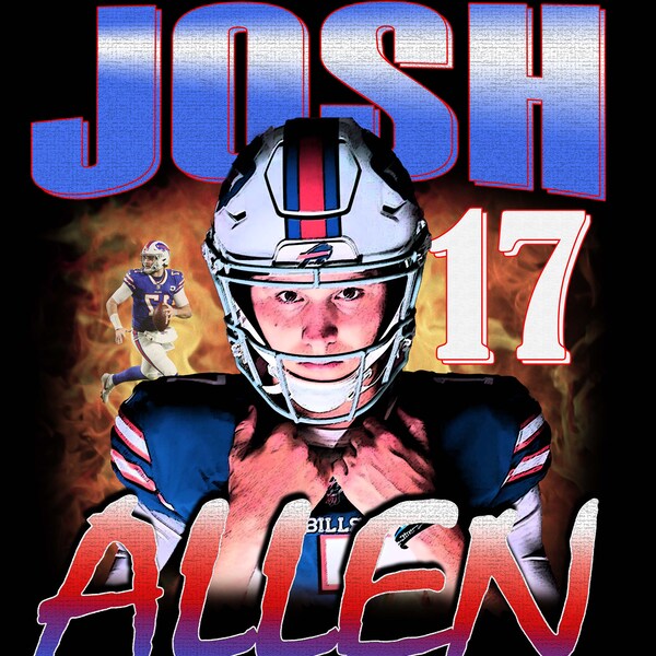 Josh Allen Shirt - Etsy