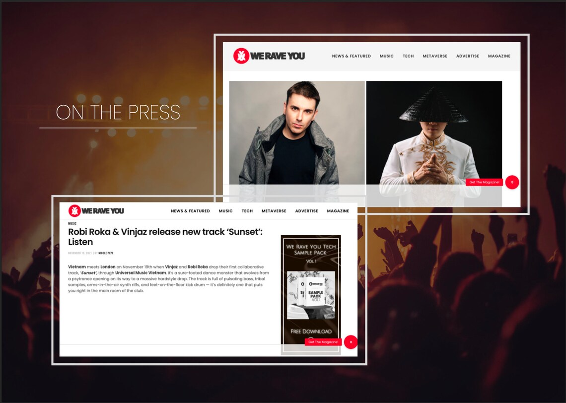DJ Press Kit Template, EPK, 10 Page, Fully Customizable, Canva, Media ...