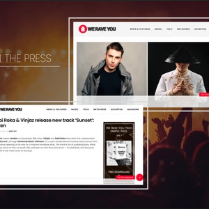 DJ Press Kit Template, EPK, 10 Page, Fully Customizable, Canva, Media ...