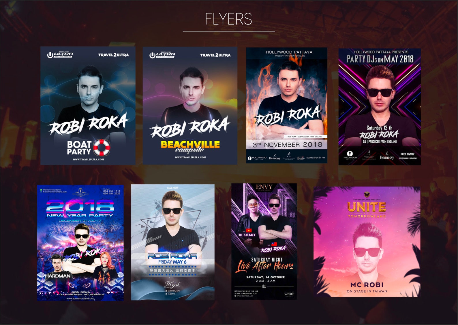 DJ Press Kit Template, EPK, 10 Page, Fully Customizable, Canva, Media ...
