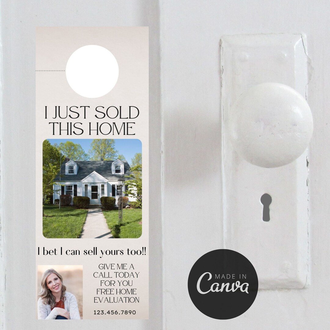 Just Sold Door Hanger - Etsy