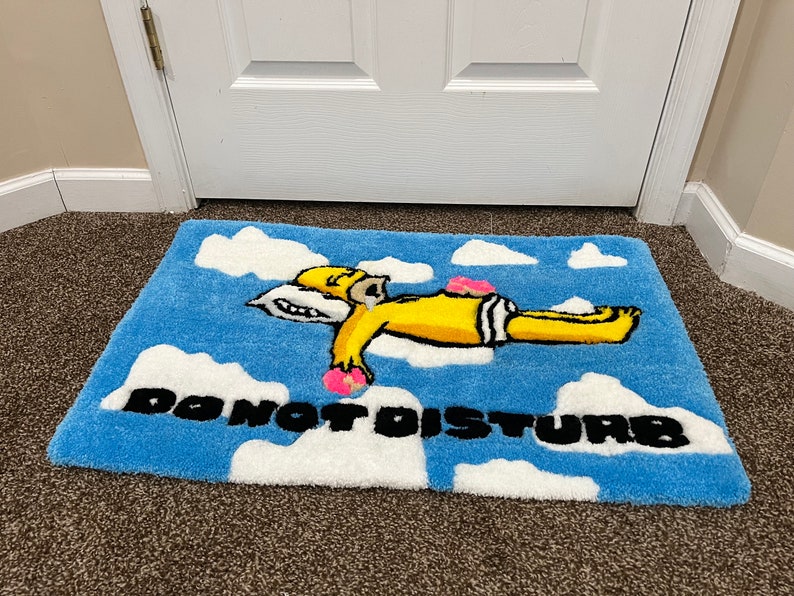 Homer Simpson Rug, Sleeping Homer Simpson Rug, Simpsons Rug, Do Not ... Homer Simpson Rug, Sleeping Homer Simpson Rug, Simpsons Rug, Do Not ...