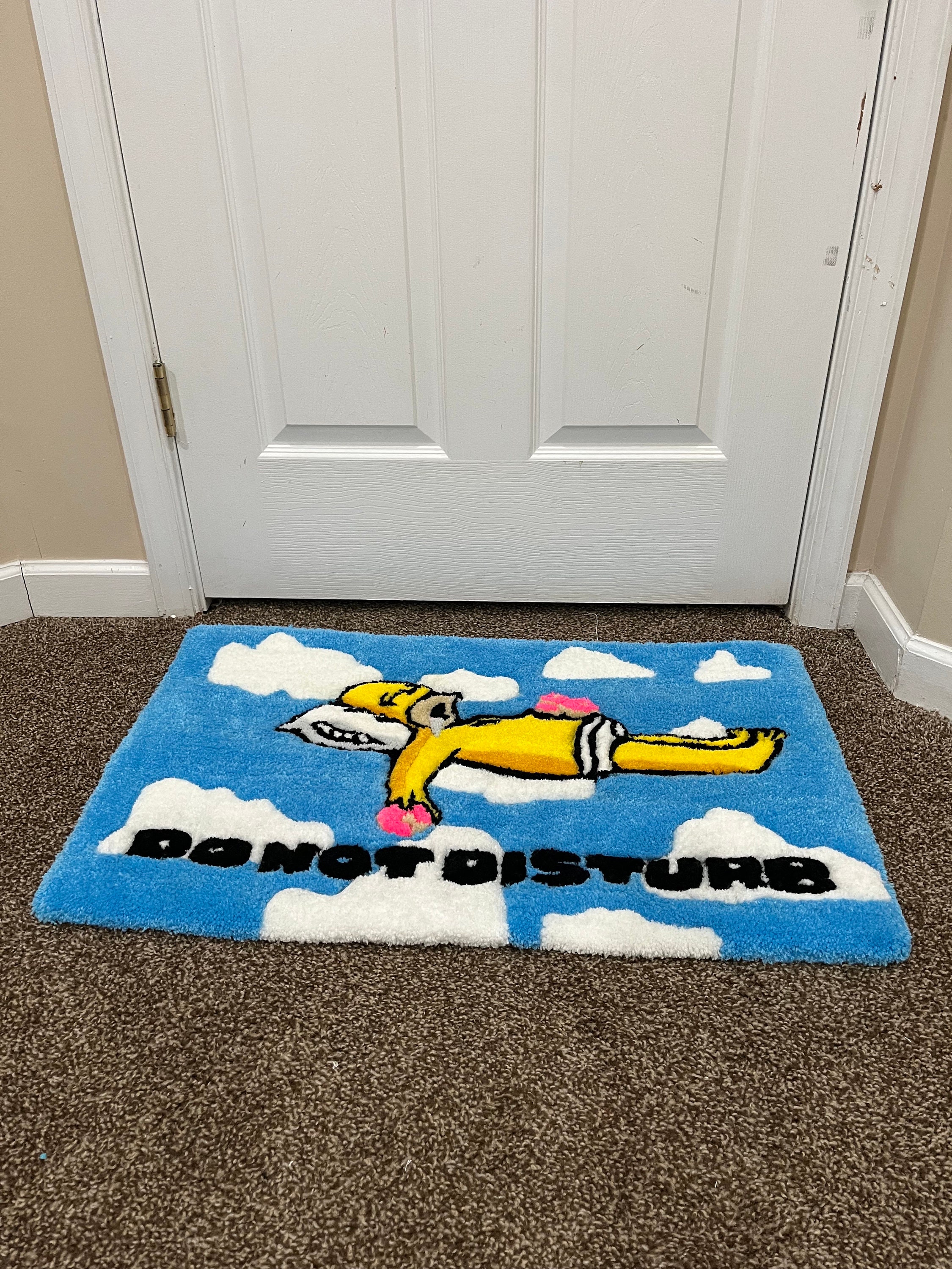 Homer Simpson Rug, Sleeping Homer Simpson Rug, Simpsons Rug, Do Not ... Homer Simpson Rug, Sleeping Homer Simpson Rug, Simpsons Rug, Do Not ...