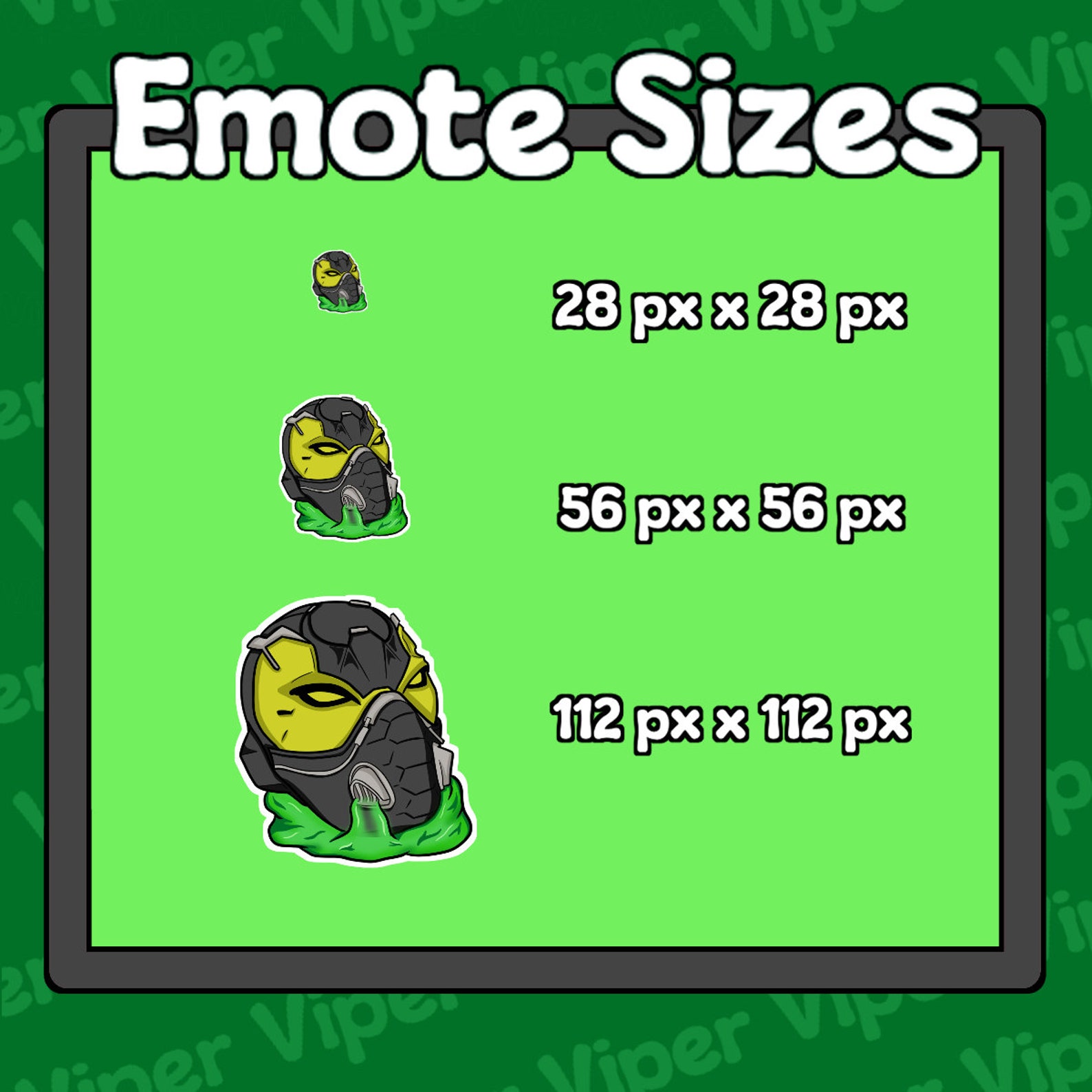 Valorant Viper Twitch Emote Twitch Emotes Twitch Subbadge Twitch ...