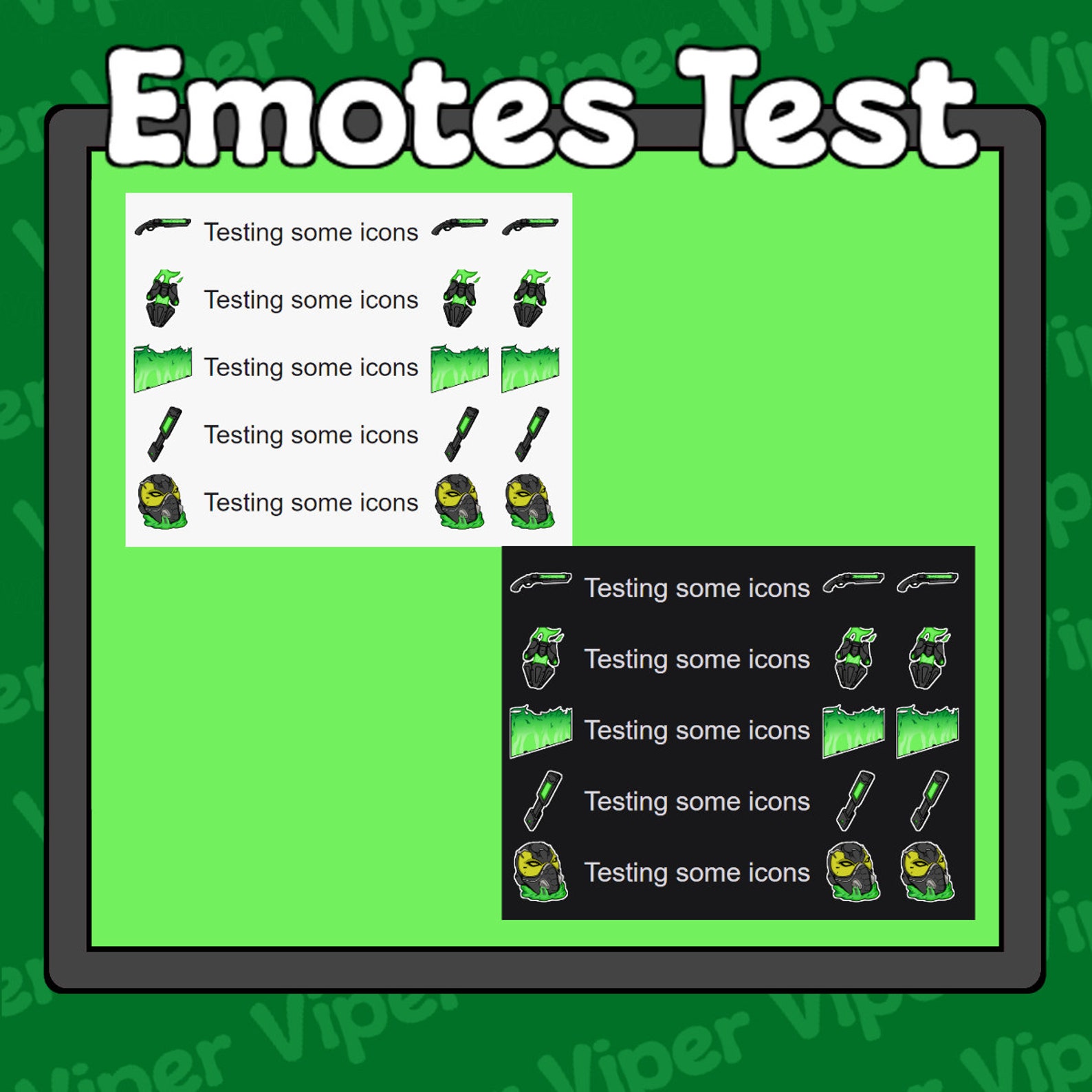 Valorant Viper Twitch Emote Twitch Emotes Twitch Subbadge Twitch ...