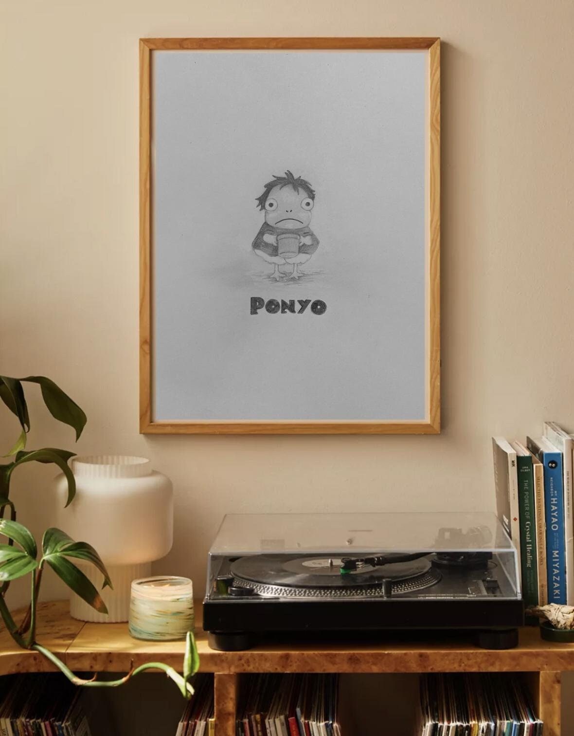 Studio Ghibli: Ponyo With Bucket Print - Etsy