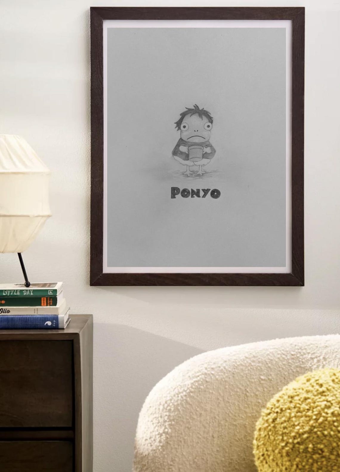 Studio Ghibli: Ponyo With Bucket Print - Etsy
