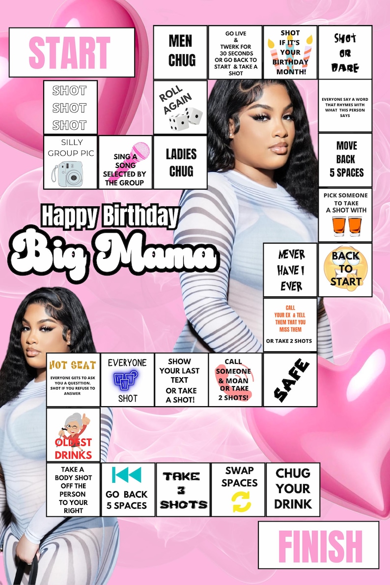 Custom Game Board Design - Etsy