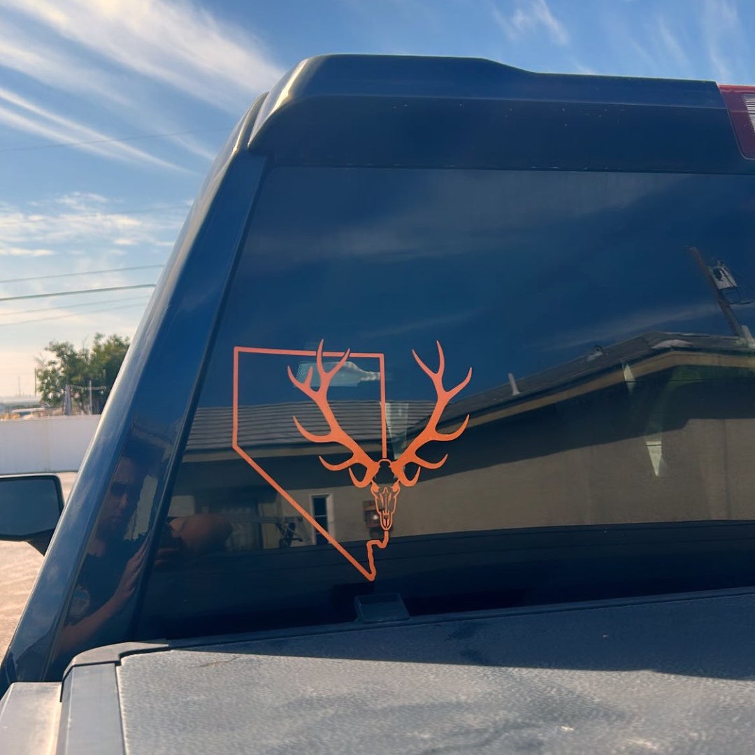 Nevada Big Game Hunting Decal: Mule Deer, Elk, Bighorn Sheep - Etsy