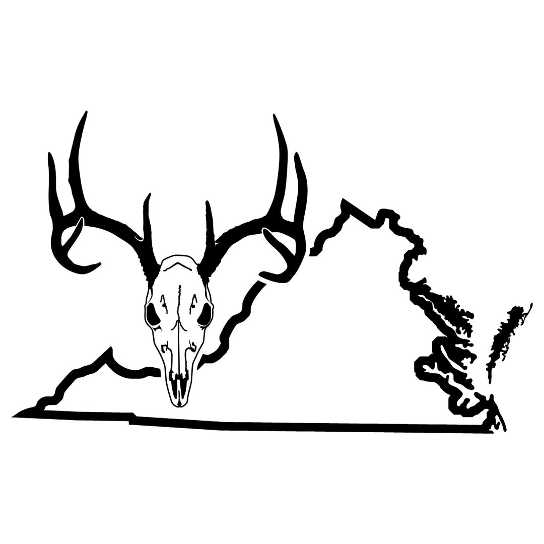 Virginia Big Game - Decal - Etsy