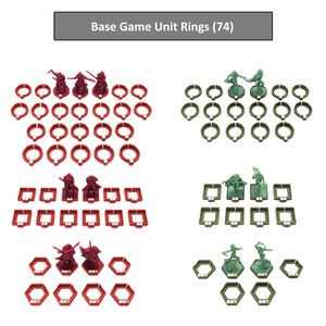 Board Game Unit Rings for Harkonnen & Atreides With HP and Defense ...
