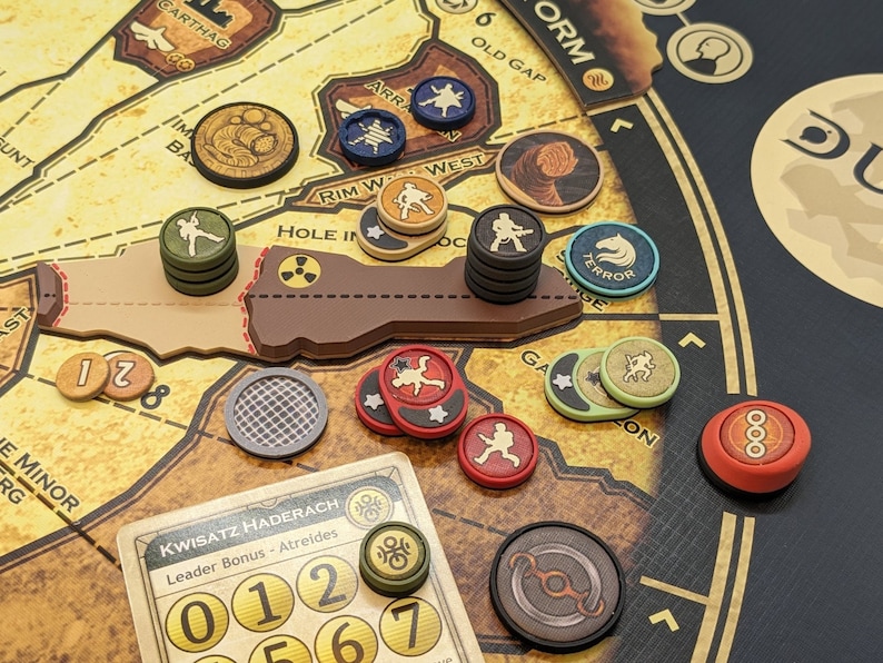 Base Game and Expansion Token Inserts Compatible With Dune: Conquest ...