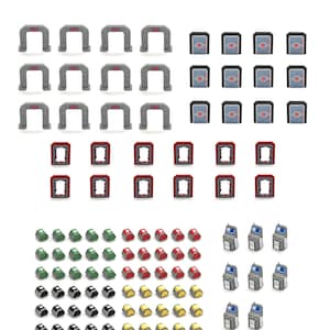 Board Game Player Token Set Compatible With Nemesis - Fully Colored ...