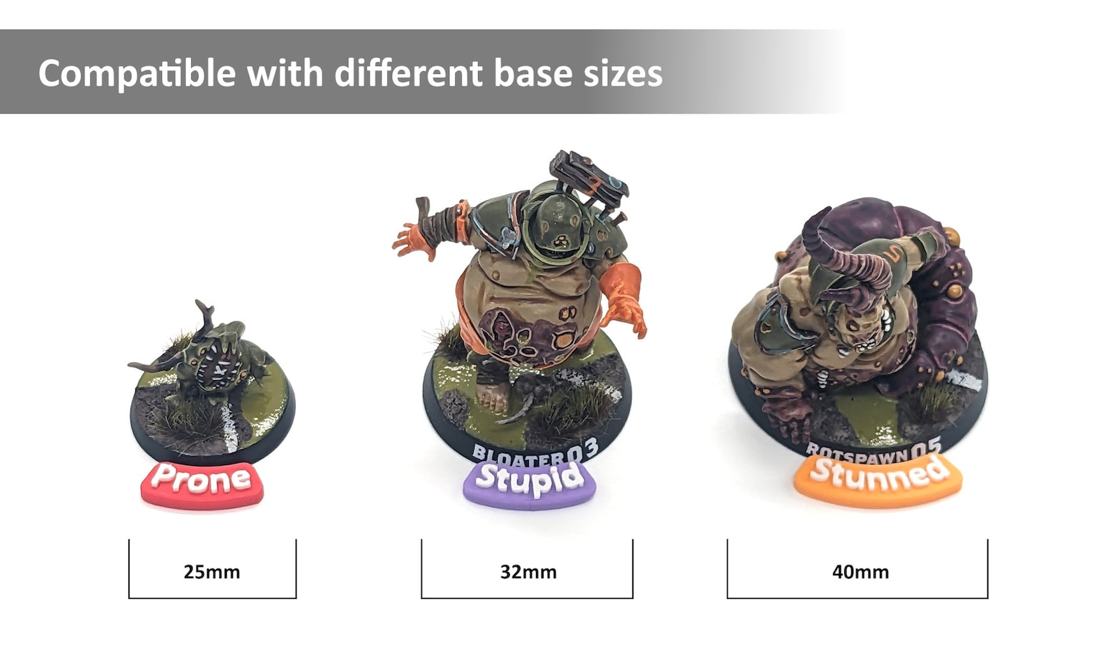 Blood Bowl Markers With Status Tokens, Blitz, Long Pass, Hand-off, Ball ...