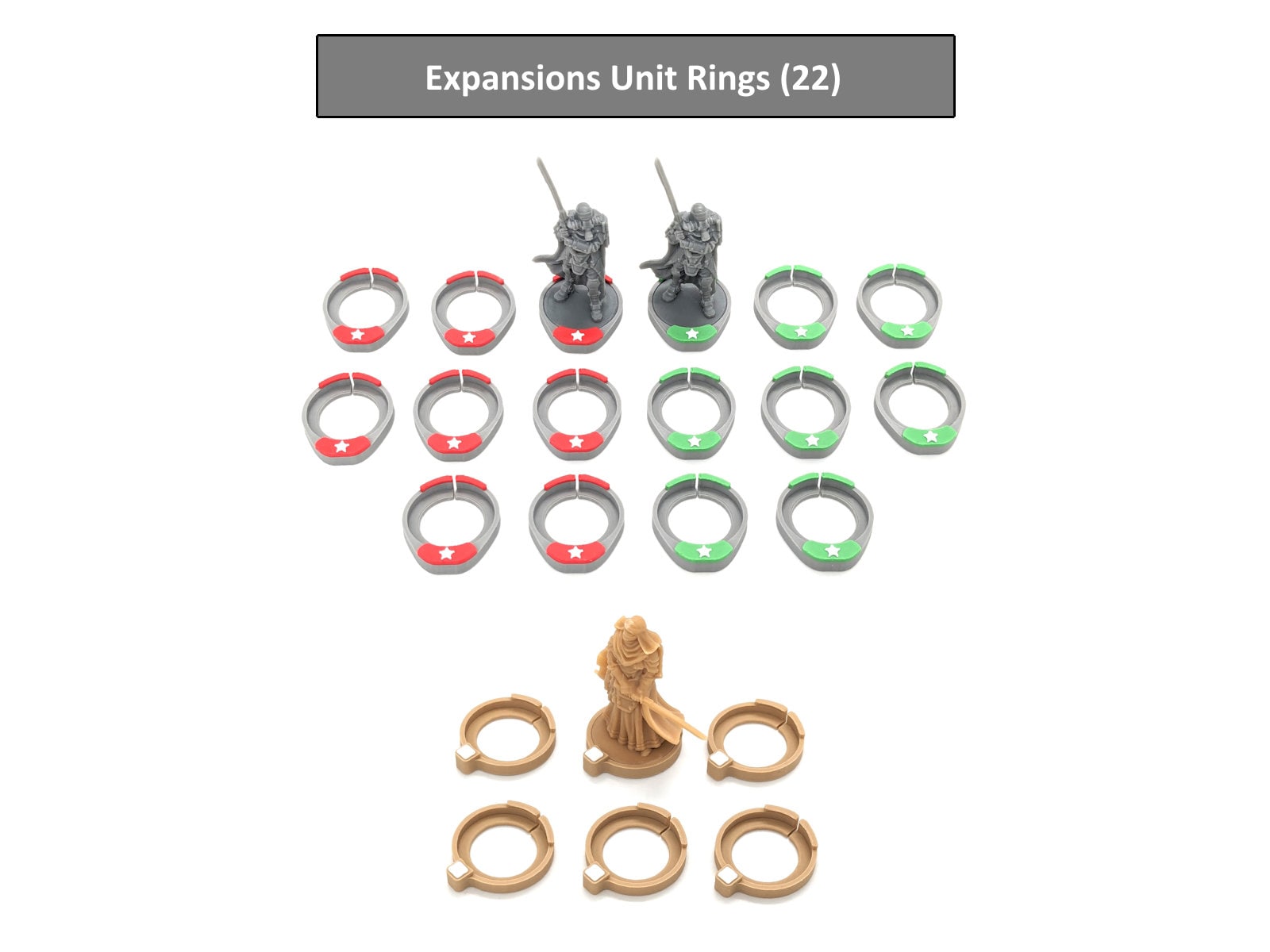 Board Game Unit Rings for Harkonnen & Atreides With HP and Defense ...