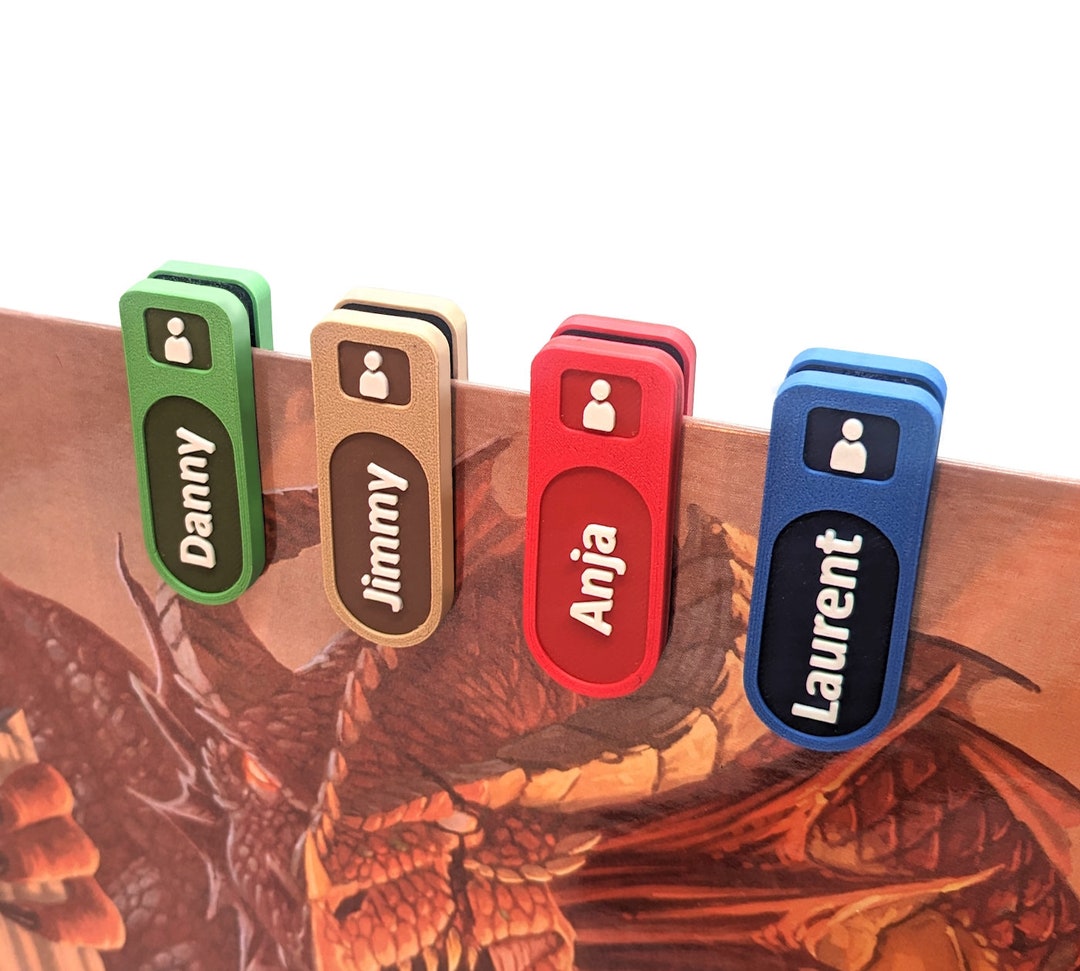 Custom Name Initiative Tracker With Individual Colors for Tabletop ...