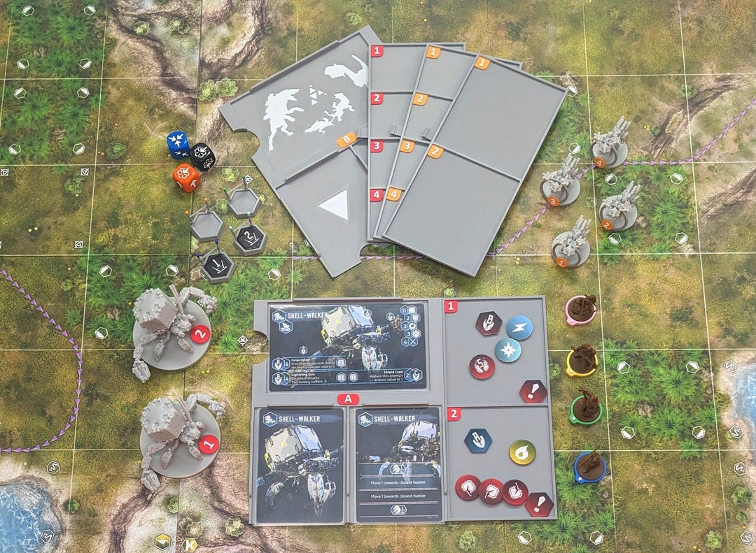 Sci-fi Board Game Machine Tracker Compatible With Horizon Zero Dawn for ...