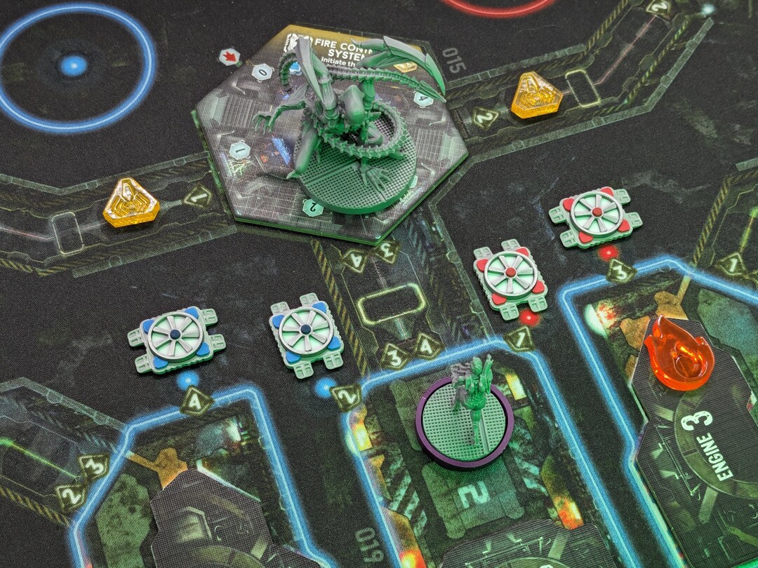 Sci-fi Board Game Technical Corridor/ventilation Shaft Set Compatible ...