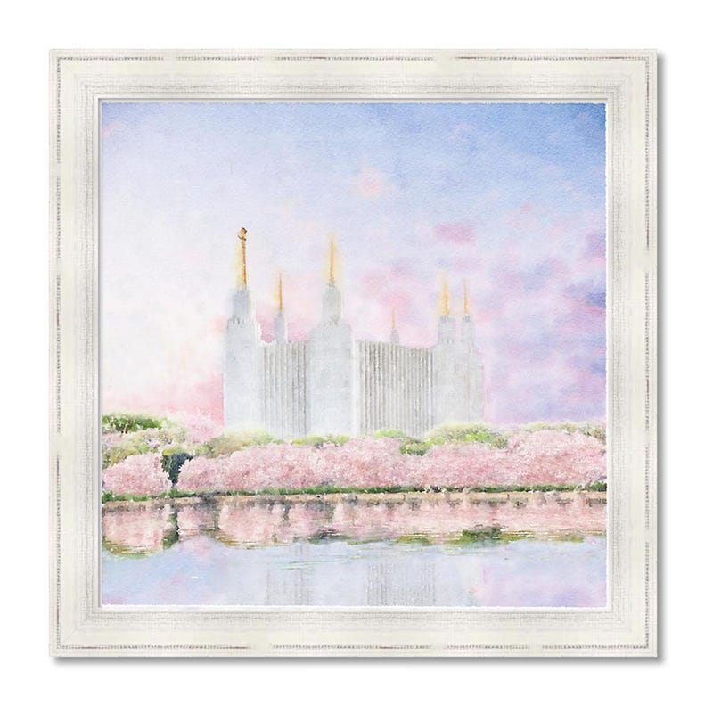 Dc Temple Watercolor - Etsy