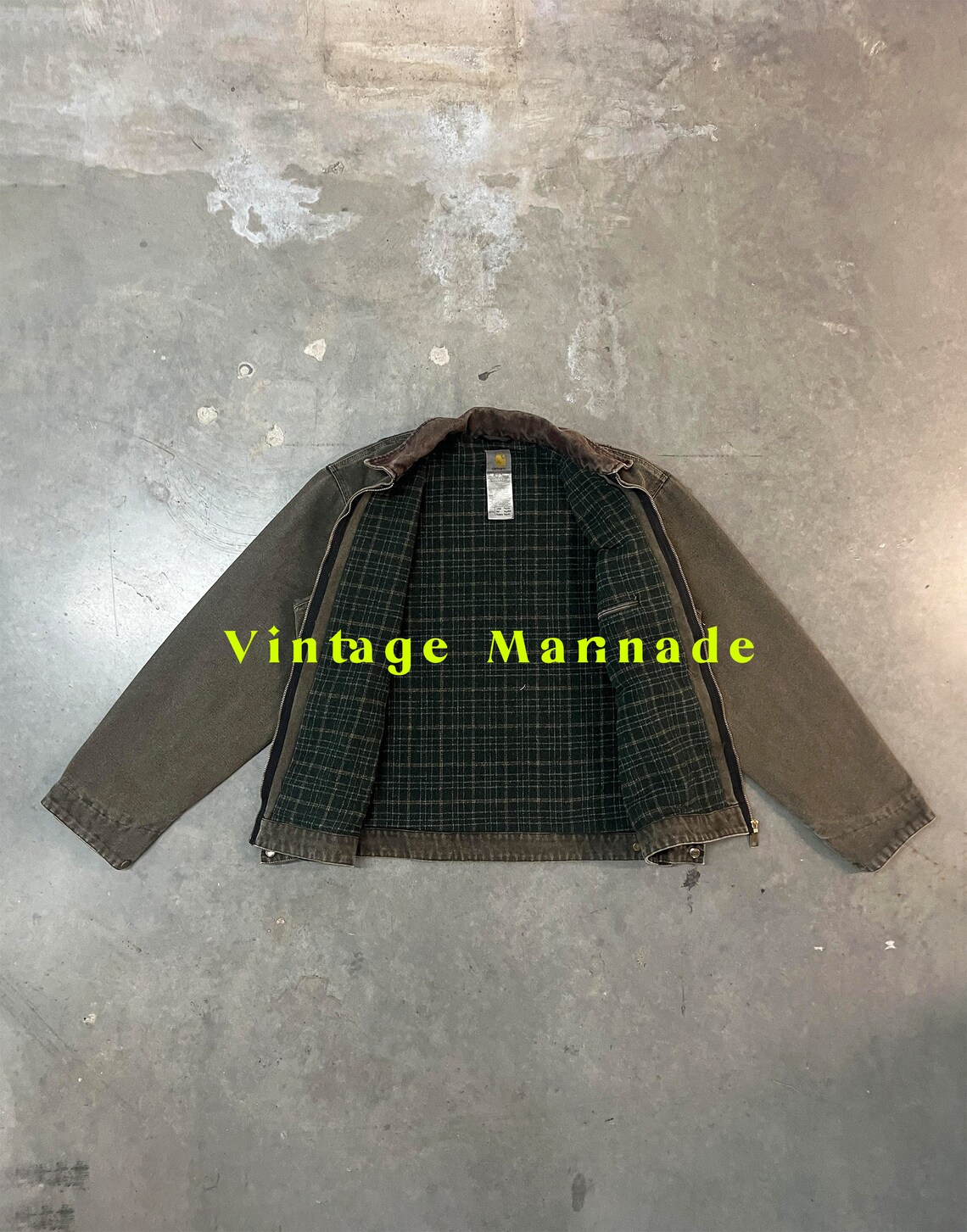 Carhartt J97 MOS Moss Detroit Work Jacket - Etsy Canada