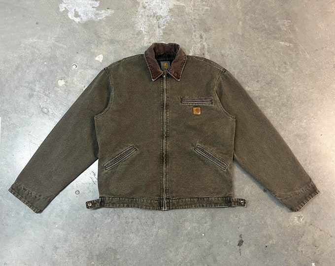 Carhartt J97 MOS Moss Detroit Work Jacket - Etsy Canada