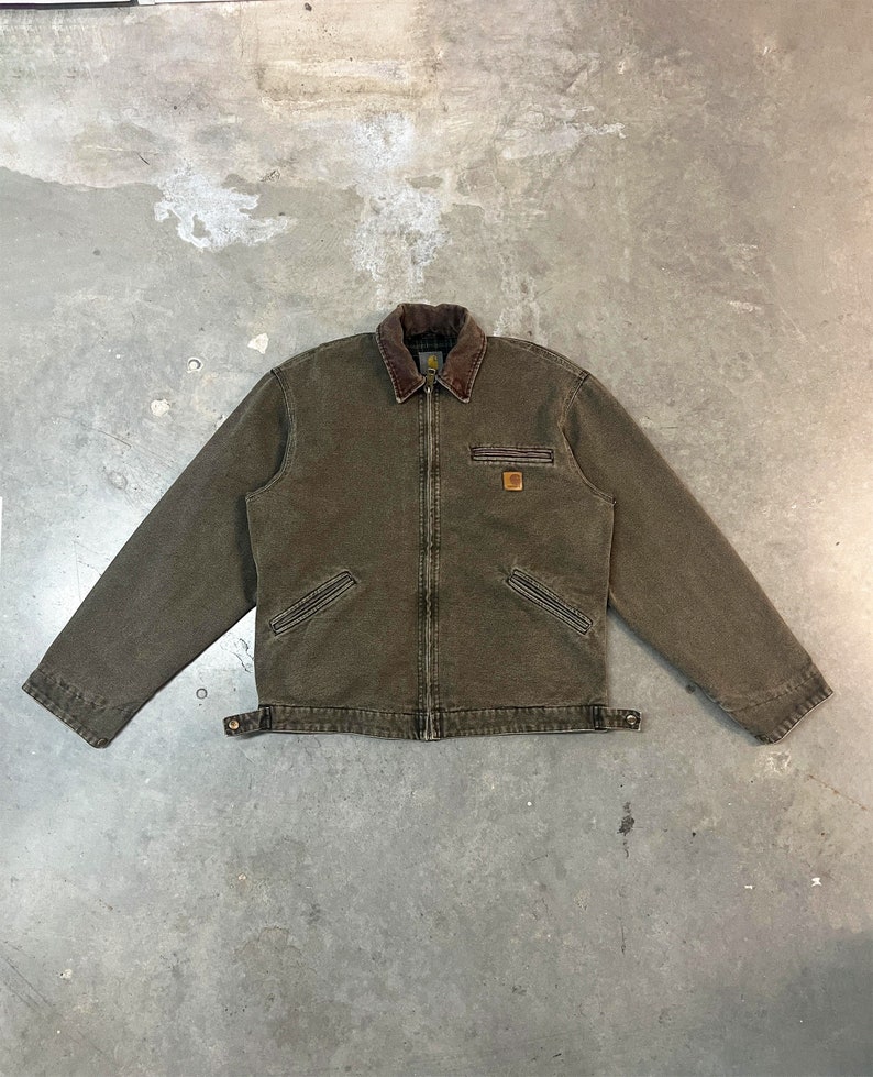 Carhartt J97 MOS Moss Detroit Work Jacket - Etsy Canada
