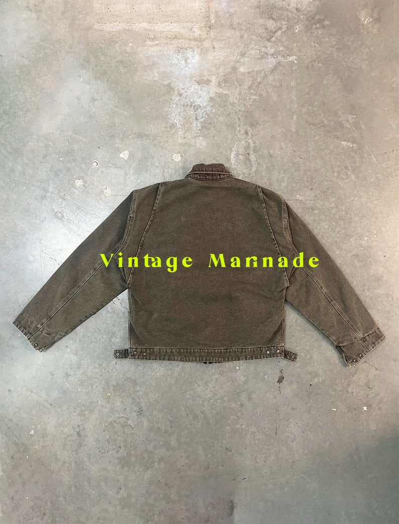 Carhartt J97 MOS Moss Detroit Work Jacket - Etsy Canada