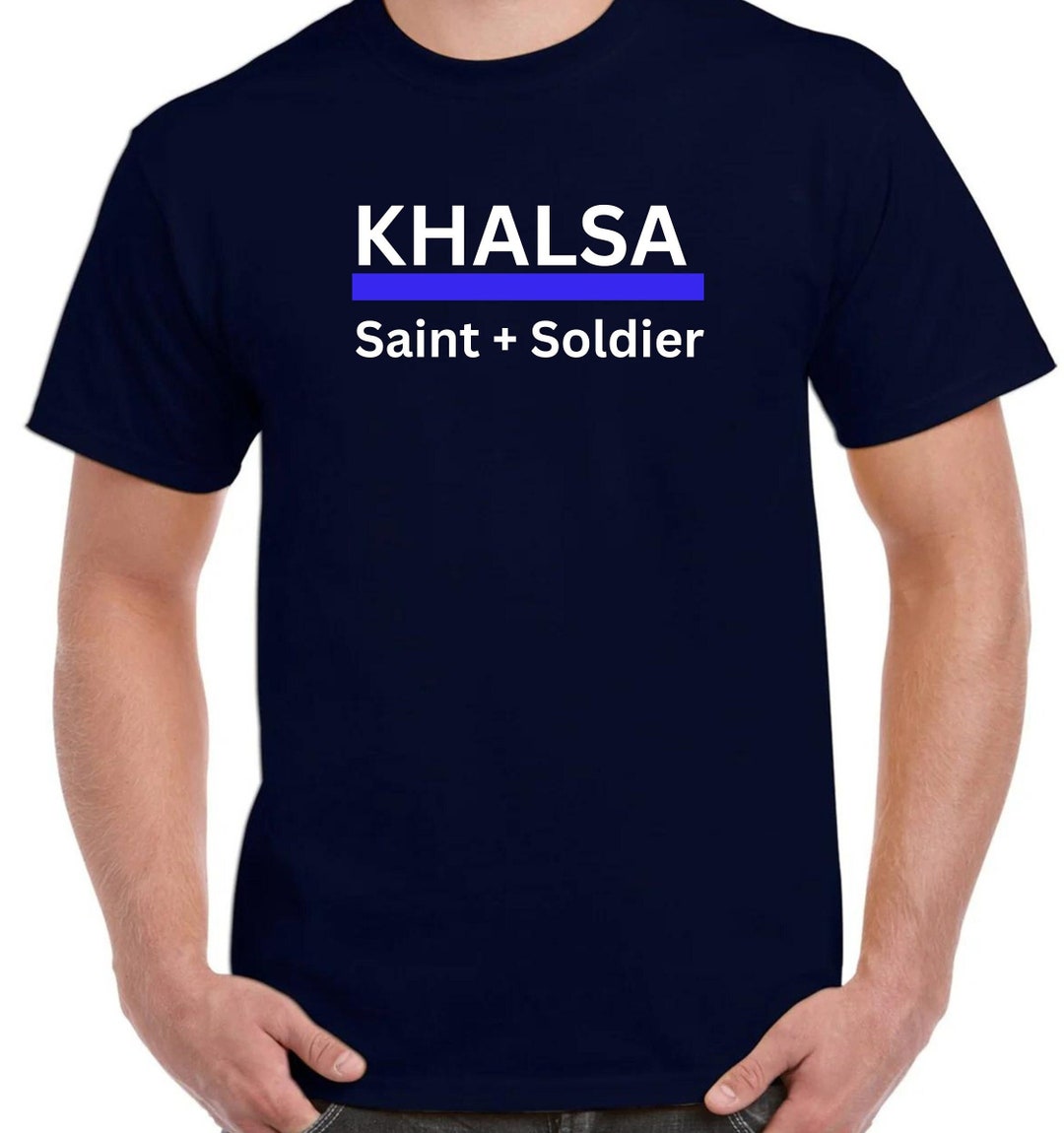 Khalsa Men T-shirt - Etsy