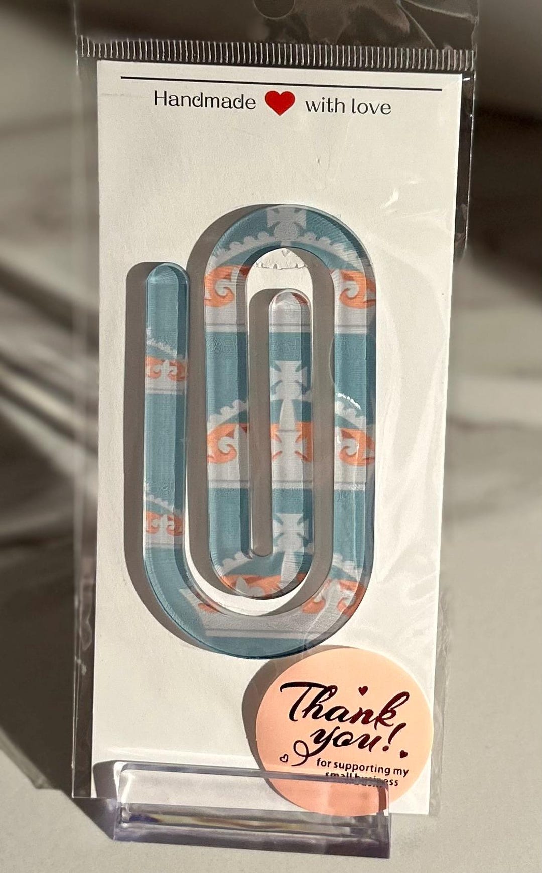 Crown Acrylic Jumbo Paper Clips,multicolor,bookmark,sublimated,holidays ...