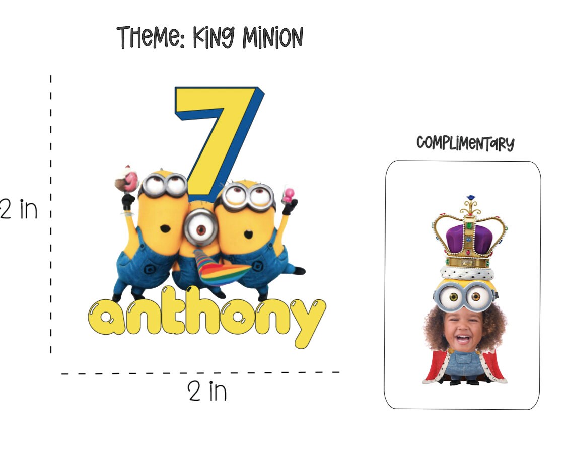 Personalized Birthday Party Temporary Tattoos for Kids - Etsy