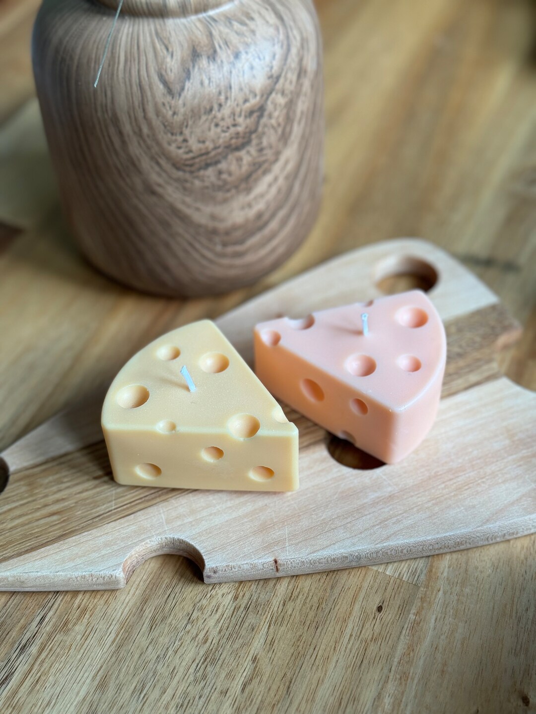 Cheese Candle, Cheese Looks Like Real Candle, Natural Soy Candle ...