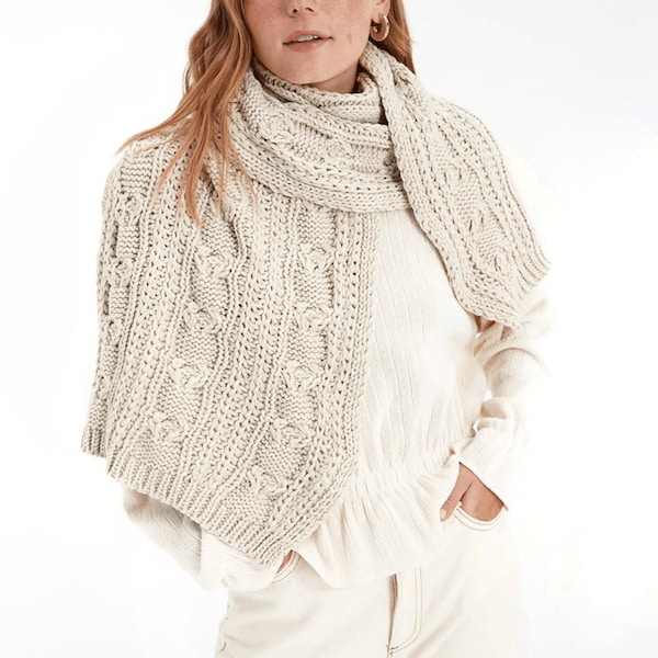 Knitted Muffler - Etsy